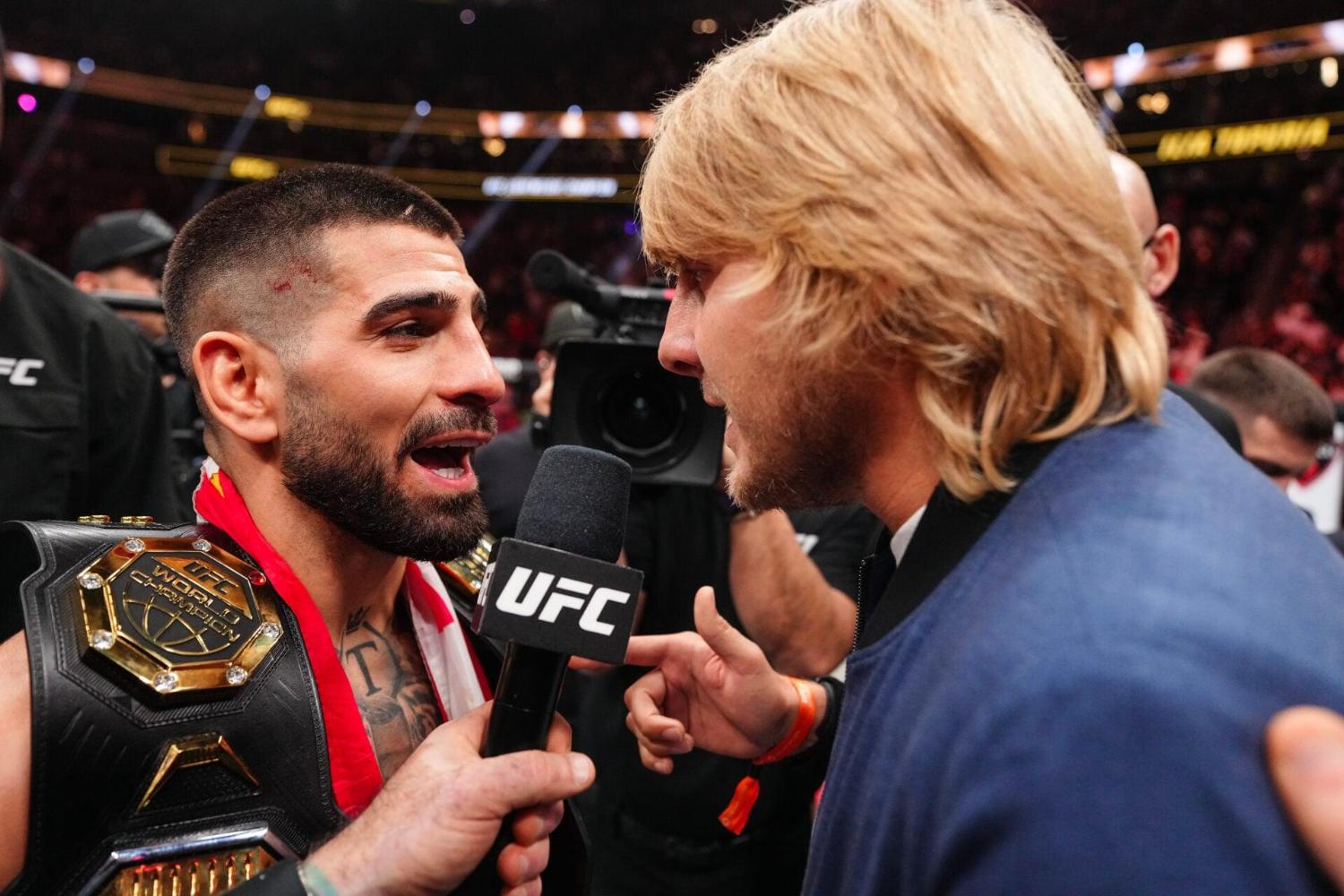 Ilia Topuria Calls Paddy Pimblett a 'Little Sausage' After Shocking Loss